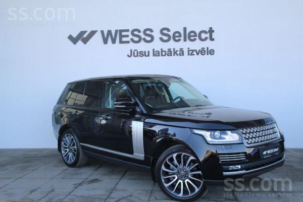 Melns Land Rover Range Rover 2013 Rīga, ar dzinēja tilpumu 4.40 L un nobraukumu 244 tūkst. km par 23000 €, foto 2 vietnē AUTOMOTO.COM.LV