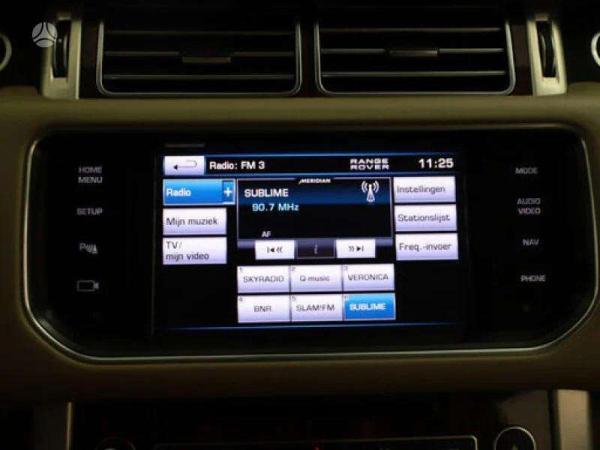 Melns Land Rover Range Rover 2013 Kauņa, ar dzinēja tilpumu 2.99 L un nobraukumu 233 tūkst. km par 19950 €, foto 9 vietnē AUTOMOTO.COM.LV