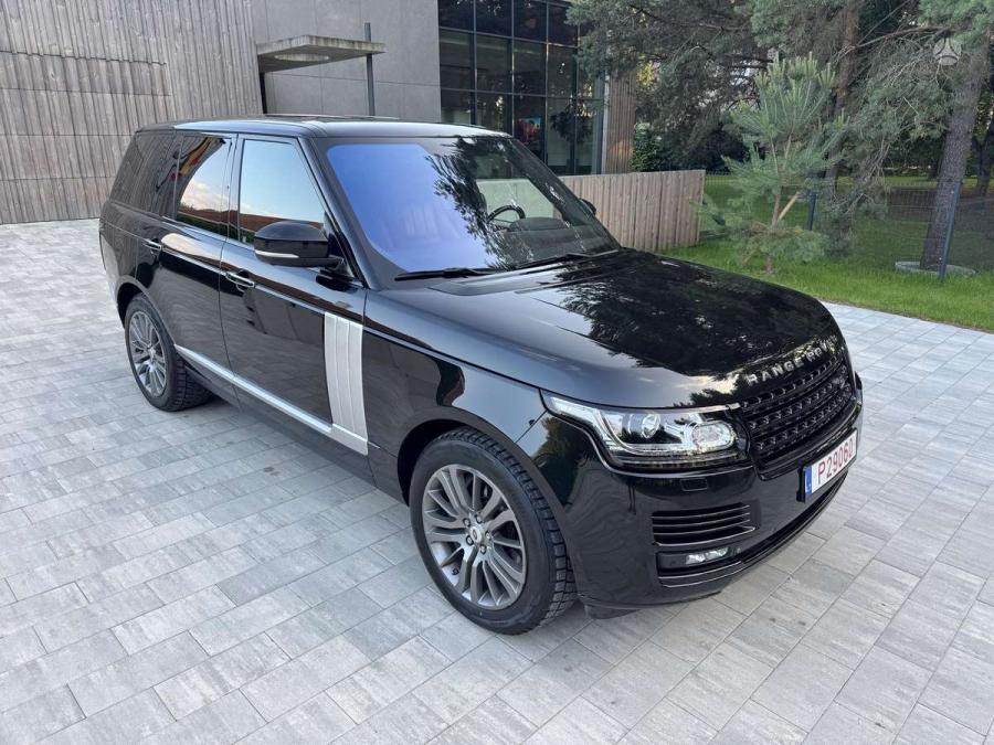 Black Land Rover Range Rover 2013 in Kaunas, with an engine capacity of 5.00 L and mileage of 241 thousand km for 14200 €, photo 1 on AUTOMOTO.COM.LV