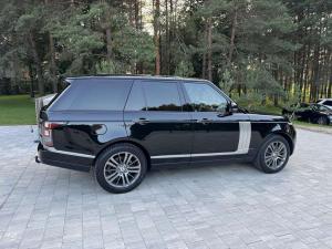 Black Land Rover Range Rover 2013 in Kaunas, with an engine capacity of 5.00 L and mileage of 241 thousand km for 14200 €, photo 3 on AUTOMOTO.COM.LV