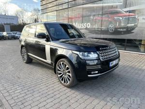 Black Land Rover Range Rover 2013 in Riga, with an engine capacity of 4.40 L and mileage of 265 thousand km for 21000 €, photo 4 on AUTOMOTO.COM.LV