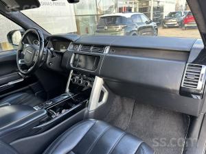 Black Land Rover Range Rover 2013 in Riga, with an engine capacity of 4.40 L and mileage of 265 thousand km for 21000 €, photo 11 on AUTOMOTO.COM.LV