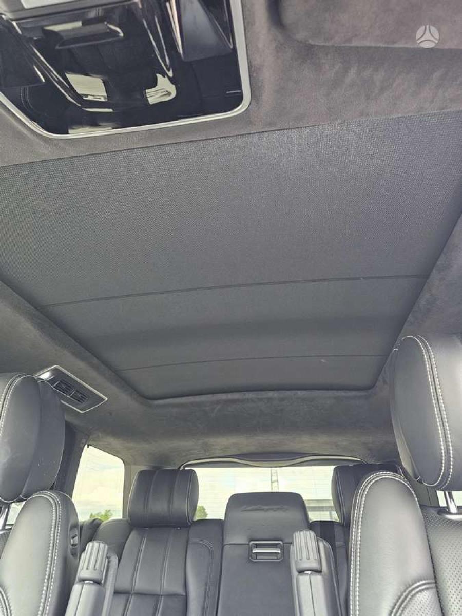 Black Land Rover Range Rover 2013 in Taurage, with an engine capacity of 4.37 L and mileage of 203 thousand km for 20200 €, photo 14 on AUTOMOTO.COM.LV