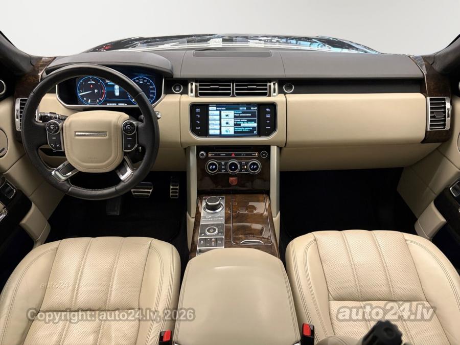 Melns Land Rover Range Rover 2013 Tallina, ar dzinēja tilpumu 4.40 L un nobraukumu 236 tūkst. km par 31900 €, foto 8 vietnē AUTOMOTO.COM.LV