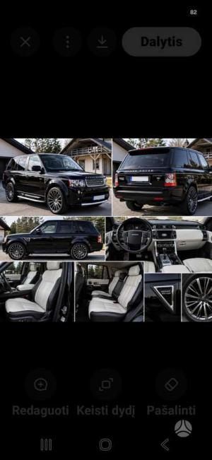 Black Land Rover Range Rover 2013 in Alytus, with an engine capacity of 5.00 L and mileage of 145 thousand km for 20000 €, photo  on AUTOMOTO.COM.LV