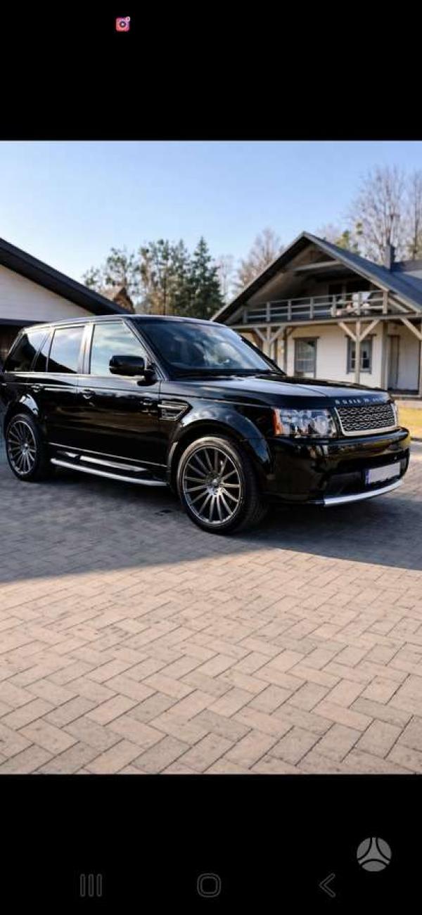 Land Rover Range Rover 2013 in Alytus on AUTOMOTO.COM.LV Black Land Rover Range Rover 2013 in Alytus, with an engine capacity of 5.00 L and mileage of 145 thousand km for 20000 €, photo 3 on AUTOMOTO.COM.LV