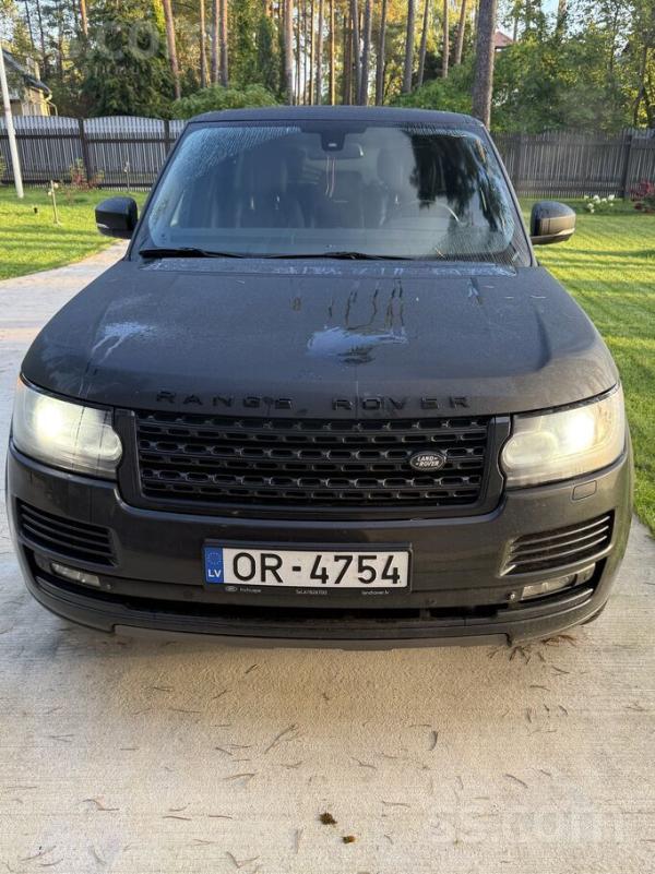 Melns Land Rover Range Rover 2013 Rīga, ar dzinēja tilpumu 4.40 L un nobraukumu 231 tūkst. km par 15500 €, foto 4 vietnē AUTOMOTO.COM.LV