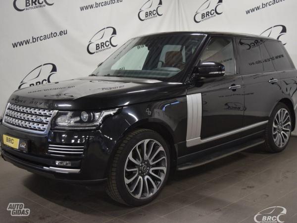 Black Land Rover Range Rover 2014 in Riga, with an engine capacity of 4.40 L and mileage of 212 thousand km for 29900 €, photo 1 on AUTOMOTO.COM.LV
