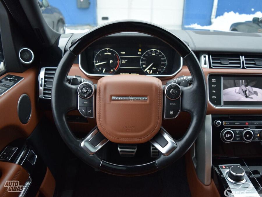Melns Land Rover Range Rover 2014 Rīga, ar dzinēja tilpumu 4.40 L un nobraukumu 212 tūkst. km par 29900 €, foto 11 vietnē AUTOMOTO.COM.LV