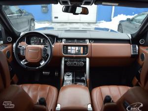 Melns Land Rover Range Rover 2014 Rīga, ar dzinēja tilpumu 4.40 L un nobraukumu 212 tūkst. km par 29900 €, foto 16 vietnē AUTOMOTO.COM.LV