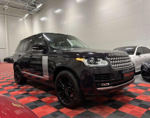 Melns Land Rover Range Rover 2014 Viļņa, ar dzinēja tilpumu 2.99 L un nobraukumu 146 tūkst. km par 22990 €, foto 3 vietnē AUTOMOTO.COM.LV