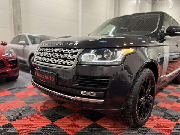 Melns Land Rover Range Rover 2014 Viļņa, ar dzinēja tilpumu 2.99 L un nobraukumu 146 tūkst. km par 22990 €, foto 7 vietnē AUTOMOTO.COM.LV