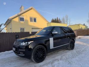 Black Land Rover Range Rover 2014 in Siauliai, with an engine capacity of 4.37 L and mileage of 177 thousand km for 32500 €, photo 5 on AUTOMOTO.COM.LV