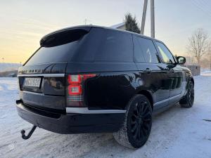 Black Land Rover Range Rover 2014 in Siauliai, with an engine capacity of 4.37 L and mileage of 177 thousand km for 32500 €, photo 9 on AUTOMOTO.COM.LV