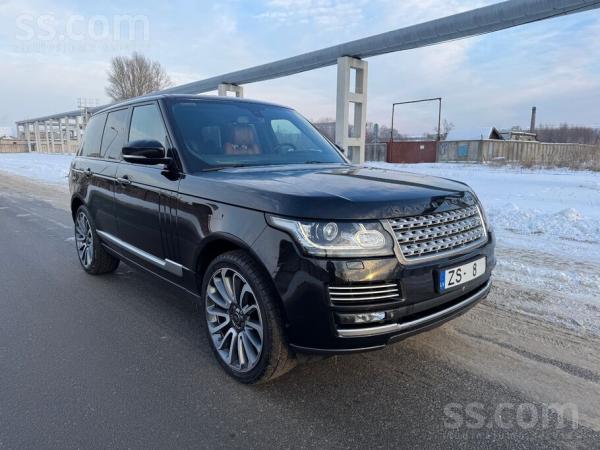 Melns Land Rover Range Rover 2014 Rīga, ar dzinēja tilpumu 4.40 L un nobraukumu 185 tūkst. km par 29950 €, foto 9 vietnē AUTOMOTO.COM.LV