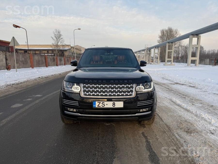 Melns Land Rover Range Rover 2014 Rīga, ar dzinēja tilpumu 4.40 L un nobraukumu 185 tūkst. km par 28950 €, foto 10 vietnē AUTOMOTO.COM.LV