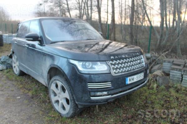 Melns Land Rover Range Rover 2014 Ventspils, ar dzinēja tilpumu 4.40 L un nobraukumu 320 tūkst. km par 12000 €, foto 1 vietnē AUTOMOTO.COM.LV