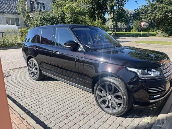 Melns Land Rover Range Rover 2014 Ventspils, ar dzinēja tilpumu 4.40 L un nobraukumu 320 tūkst. km par 12000 €, foto 6 vietnē AUTOMOTO.COM.LV