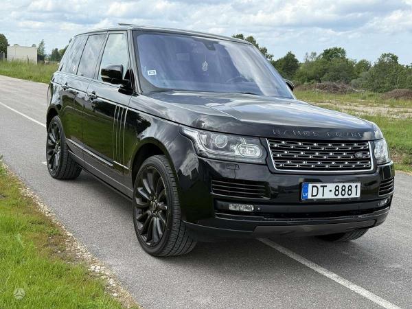 Melns Land Rover Range Rover 2014 Rīga, ar dzinēja tilpumu 4.37 L un nobraukumu 245 tūkst. km par 26000 €, foto 1 vietnē AUTOMOTO.COM.LV