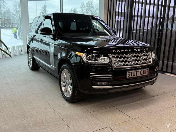 Black Land Rover Range Rover 2014 in Riga, with an engine capacity of 4.37 L and mileage of 69 thousand km for 38000 €, photo 1 on AUTOMOTO.COM.LV