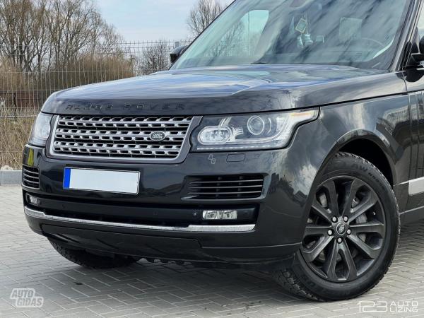 Melns Land Rover Range Rover 2014 Tauragė, ar dzinēja tilpumu 4.40 L un nobraukumu 192 tūkst. km par 21700 €, foto 2 vietnē AUTOMOTO.COM.LV