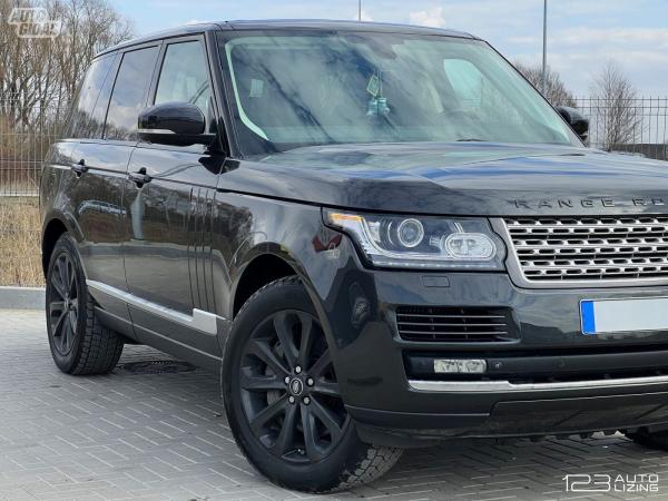 Melns Land Rover Range Rover 2014 Tauragė, ar dzinēja tilpumu 4.40 L un nobraukumu 192 tūkst. km par 21700 €, foto 6 vietnē AUTOMOTO.COM.LV