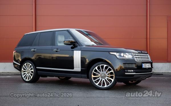 Melns Land Rover Range Rover 2014 Tartu, ar dzinēja tilpumu 4.40 L un nobraukumu 171 tūkst. km par 29900 €, foto 1 vietnē AUTOMOTO.COM.LV