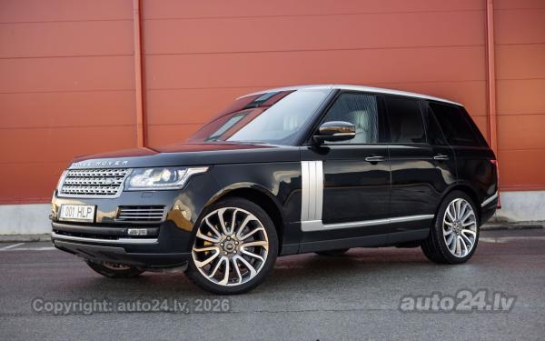 Melns Land Rover Range Rover 2014 Tartu, ar dzinēja tilpumu 4.40 L un nobraukumu 171 tūkst. km par 29900 €, foto 2 vietnē AUTOMOTO.COM.LV