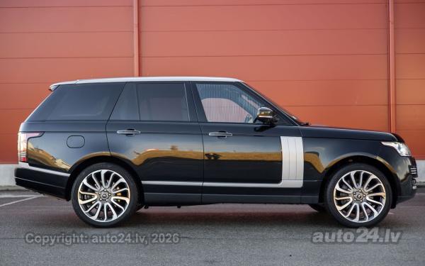 Melns Land Rover Range Rover 2014 Tartu, ar dzinēja tilpumu 4.40 L un nobraukumu 171 tūkst. km par 29900 €, foto 4 vietnē AUTOMOTO.COM.LV