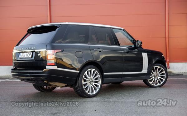 Melns Land Rover Range Rover 2014 Tartu, ar dzinēja tilpumu 4.40 L un nobraukumu 171 tūkst. km par 29900 €, foto 5 vietnē AUTOMOTO.COM.LV