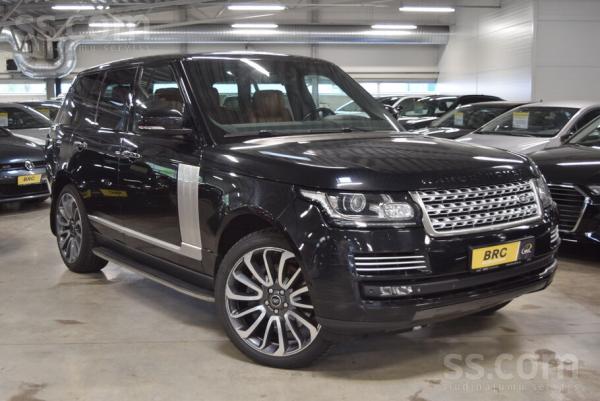 Melns Land Rover Range Rover 2014 Rīga, ar dzinēja tilpumu 4.40 L un nobraukumu 212 tūkst. km par 19900 €, foto 1 vietnē AUTOMOTO.COM.LV