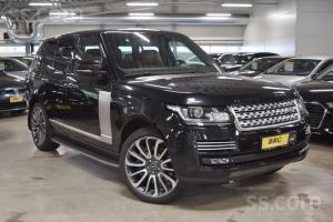Black Land Rover Range Rover 2014 in Riga, with an engine capacity of 4.40 L and mileage of 212 thousand km for 19900 €, photo  on AUTOMOTO.COM.LV