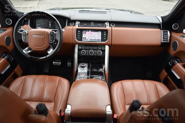 Melns Land Rover Range Rover 2014 Rīga, ar dzinēja tilpumu 4.40 L un nobraukumu 212 tūkst. km par 19900 €, foto 4 vietnē AUTOMOTO.COM.LV