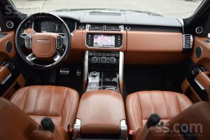 Black Land Rover Range Rover 2014 in Riga, with an engine capacity of 4.40 L and mileage of 212 thousand km for 19900 €, photo 5 on AUTOMOTO.COM.LV