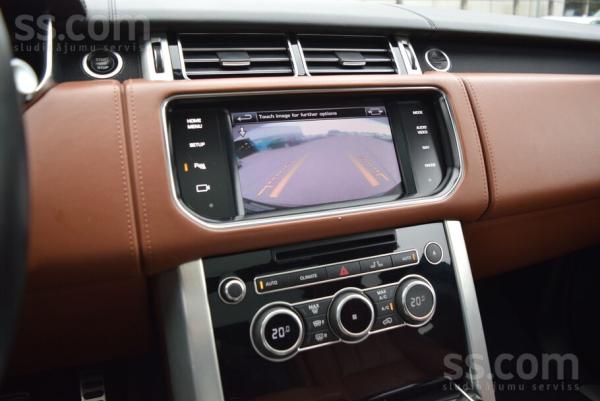 Melns Land Rover Range Rover 2014 Rīga, ar dzinēja tilpumu 4.40 L un nobraukumu 212 tūkst. km par 19900 €, foto 6 vietnē AUTOMOTO.COM.LV