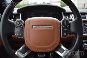 Black Land Rover Range Rover 2014 in Riga, with an engine capacity of 4.40 L and mileage of 212 thousand km for 19900 €, photo 17 on AUTOMOTO.COM.LV