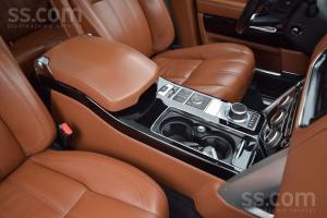 Black Land Rover Range Rover 2014 in Riga, with an engine capacity of 4.40 L and mileage of 212 thousand km for 19900 €, photo 18 on AUTOMOTO.COM.LV