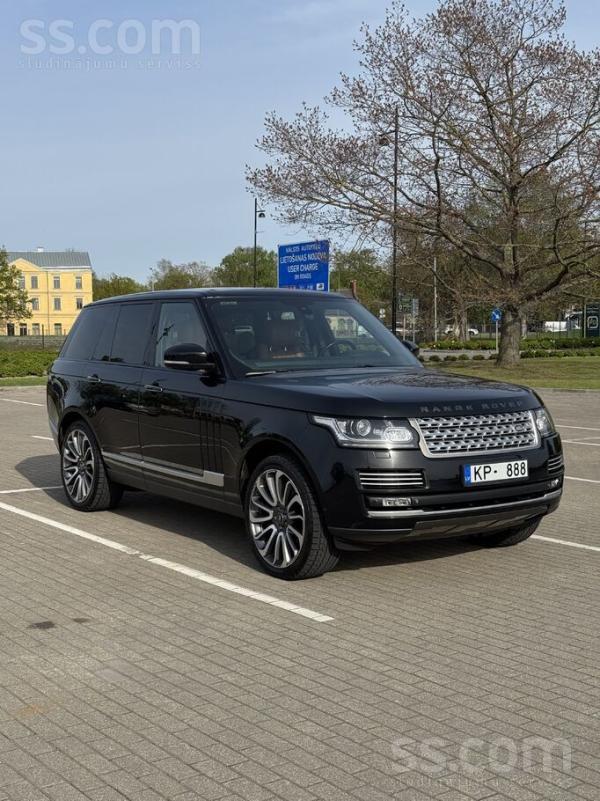 Черный Ленд Ровер Рендж Ровер 2014 в Рига, объемом двигателя 4.40 л и пробегом 185 тыс. км за 25000 €, фото 3 на AUTOMOTO.COM.LV