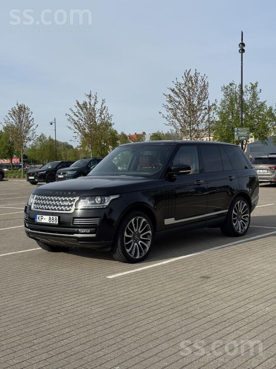 Melns Land Rover Range Rover 2014 Rīga, ar dzinēja tilpumu 4.40 L un nobraukumu 185 tūkst. km par 25000 €, foto 6 vietnē AUTOMOTO.COM.LV