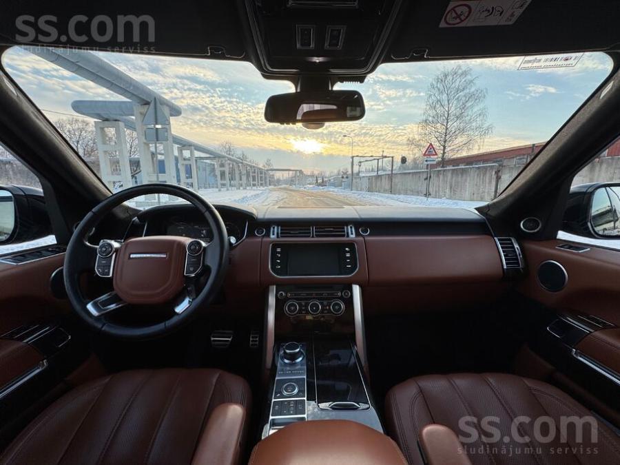 Melns Land Rover Range Rover 2014 Rīga, ar dzinēja tilpumu 4.40 L un nobraukumu 185 tūkst. km par 25000 €, foto 10 vietnē AUTOMOTO.COM.LV
