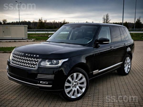 Melns Land Rover Range Rover 2014 Jūrmala, ar dzinēja tilpumu 4.40 L un nobraukumu 278 tūkst. km par 21990 €, foto 2 vietnē AUTOMOTO.COM.LV
