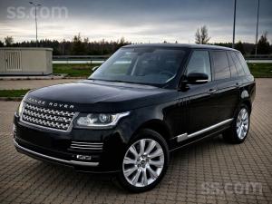 Melns Land Rover Range Rover 2014 Jūrmala, ar dzinēja tilpumu 4.40 L un nobraukumu 278 tūkst. km par 21990 €, foto 3 vietnē AUTOMOTO.COM.LV