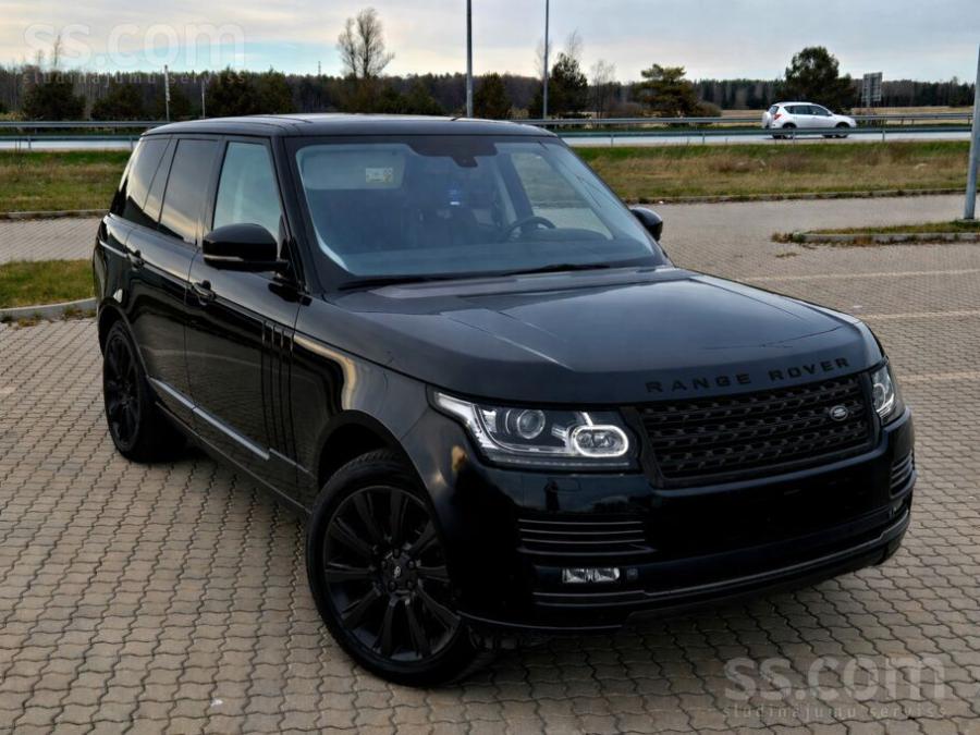 Melns Land Rover Range Rover 2014 Jūrmala, ar dzinēja tilpumu 4.40 L un nobraukumu 278 tūkst. km par 21990 €, foto 25 vietnē AUTOMOTO.COM.LV
