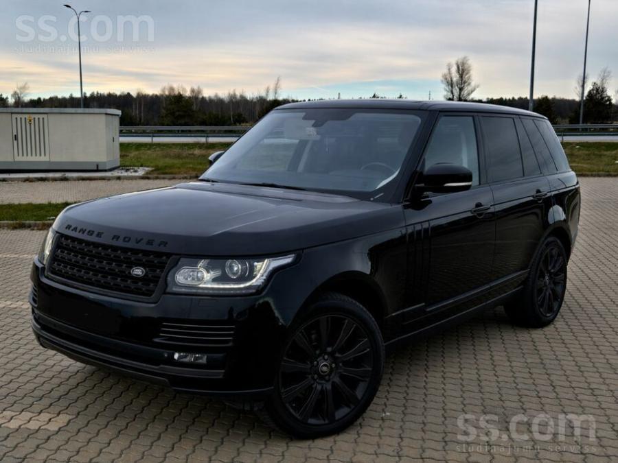 Melns Land Rover Range Rover 2014 Jūrmala, ar dzinēja tilpumu 4.40 L un nobraukumu 278 tūkst. km par 21990 €, foto 26 vietnē AUTOMOTO.COM.LV