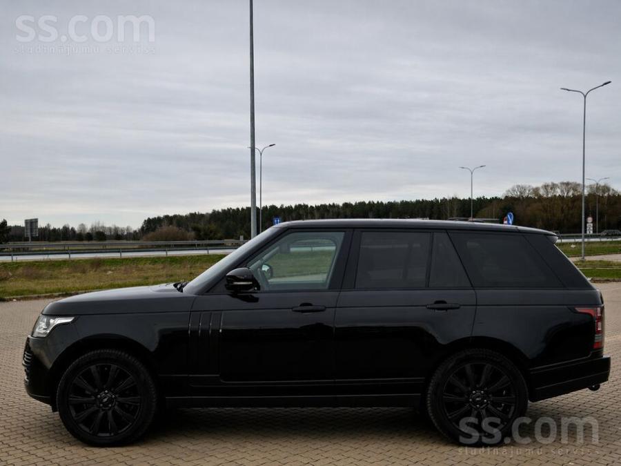 Melns Land Rover Range Rover 2014 Jūrmala, ar dzinēja tilpumu 4.40 L un nobraukumu 278 tūkst. km par 21990 €, foto 28 vietnē AUTOMOTO.COM.LV