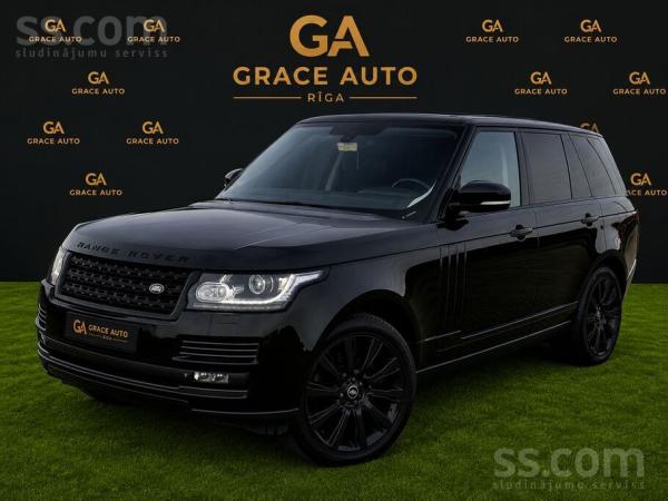 Melns Land Rover Range Rover 2014 Jūrmala, ar dzinēja tilpumu 4.40 L un nobraukumu 258 tūkst. km par 21990 €, foto 1 vietnē AUTOMOTO.COM.LV