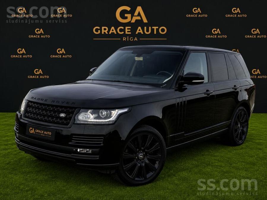 Melns Land Rover Range Rover 2014 Jūrmala, ar dzinēja tilpumu 4.40 L un nobraukumu 258 tūkst. km par 21990 €, foto 1 vietnē AUTOMOTO.COM.LV