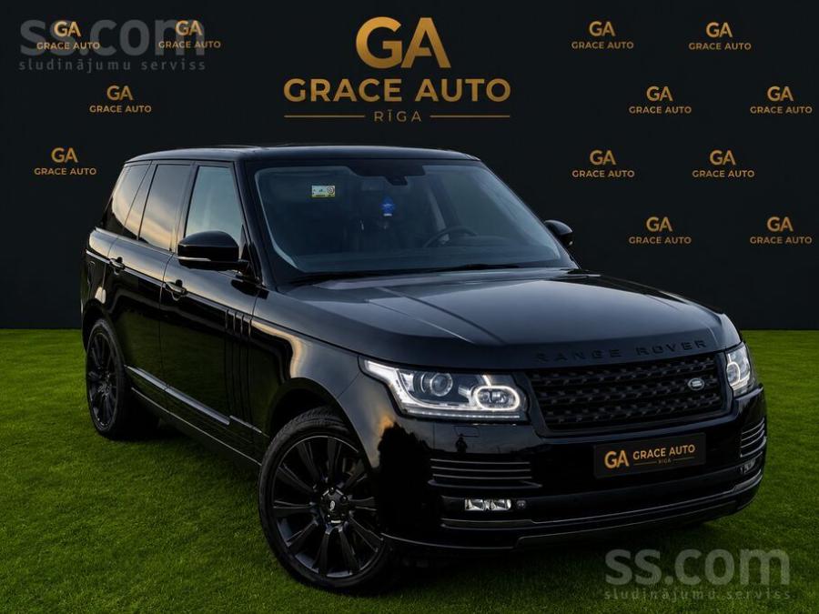 Melns Land Rover Range Rover 2014 Jūrmala, ar dzinēja tilpumu 4.40 L un nobraukumu 258 tūkst. km par 21990 €, foto 3 vietnē AUTOMOTO.COM.LV