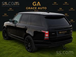 Melns Land Rover Range Rover 2014 Jūrmala, ar dzinēja tilpumu 4.40 L un nobraukumu 258 tūkst. km par 21990 €, foto 4 vietnē AUTOMOTO.COM.LV