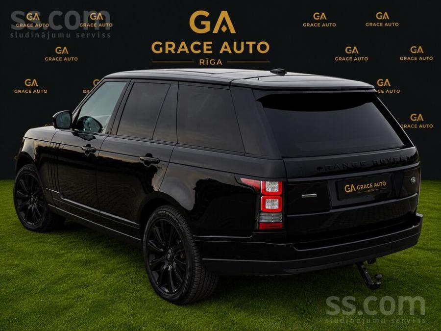 Melns Land Rover Range Rover 2014 Jūrmala, ar dzinēja tilpumu 4.40 L un nobraukumu 258 tūkst. km par 21990 €, foto 4 vietnē AUTOMOTO.COM.LV